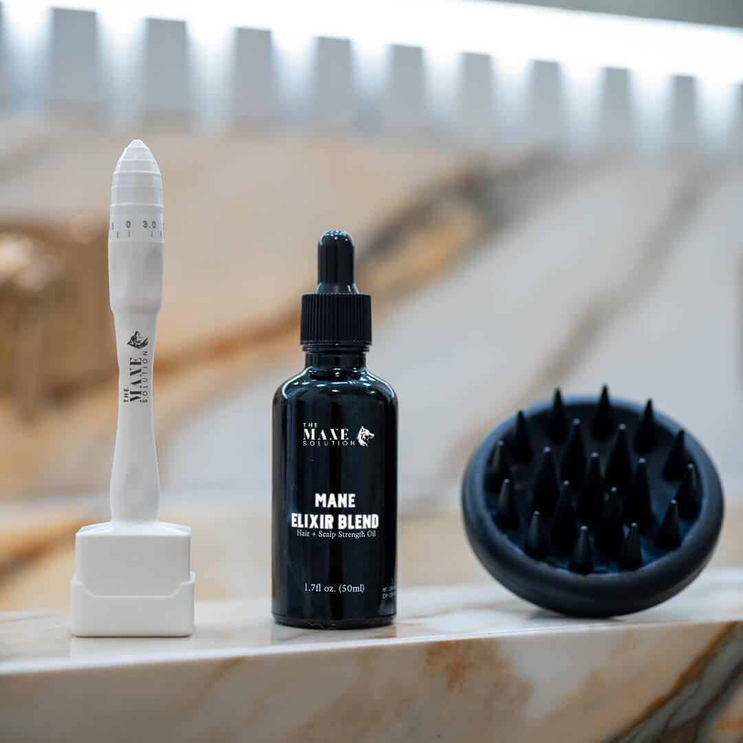 Stamp, Blend & Massager Bundle – The Mane Solution