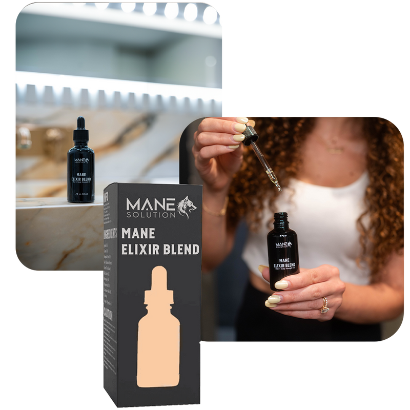 Mane Elixir Blend – Hair Growth Oil | The Mane Solution