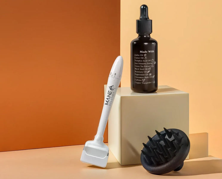 Stamp, Blend & Massager Bundle – The Mane Solution